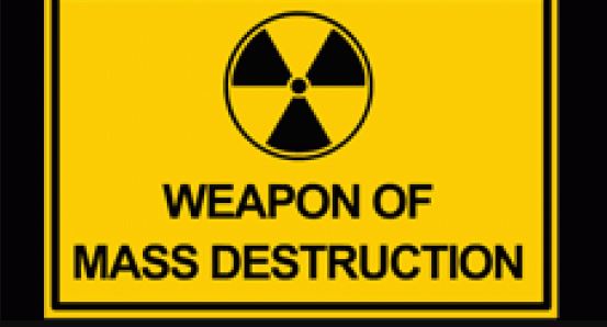 Weapons Of Mass Destruction Symbol GP WMD Counter Disinfo