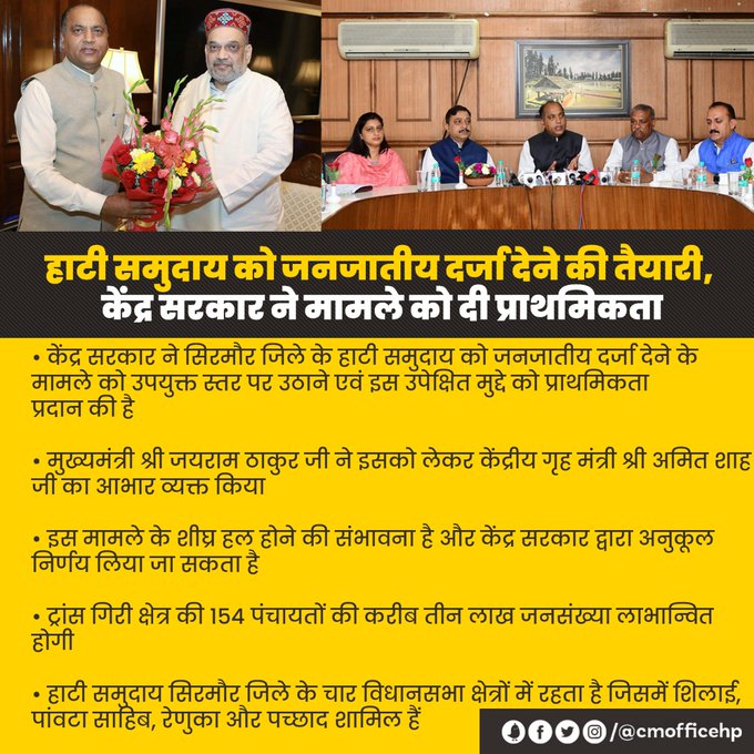 The Hattis of Himachal Pradesh, and their demand for ST status