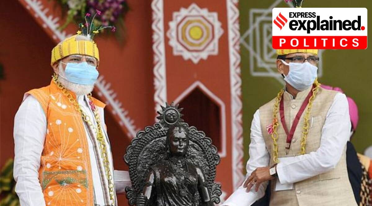 Who are the icons Madhya Pradesh is honouring as part of its tribal outreach programme?