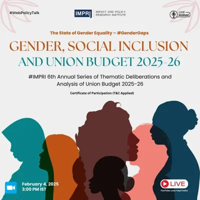 Gender Budget Allocation in Union Budget 2025-26: Key Highlights and ...