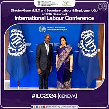 Indian tripartite delegation at the 112th session of International ...