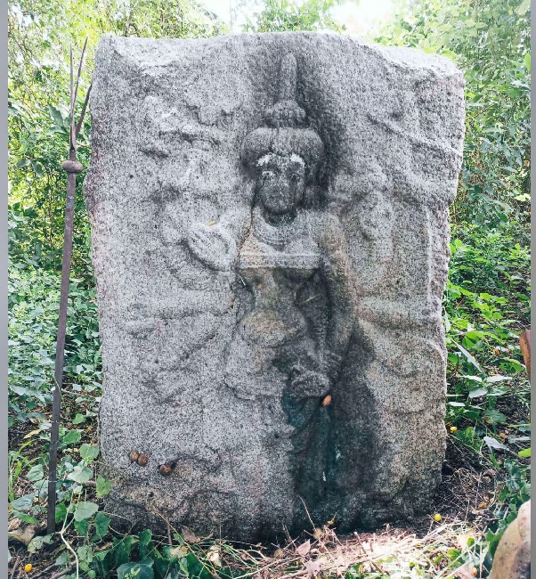 Kotravai sculpture from Pallava period unearthed near Ulundurpet