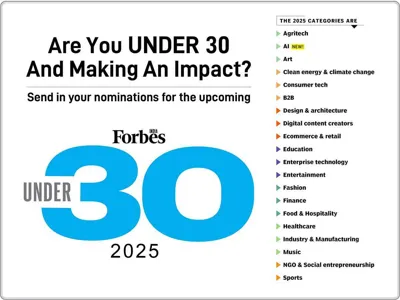 Forbes India 30 Under 30 2025 Celebrating Young Innovators And Leaders
