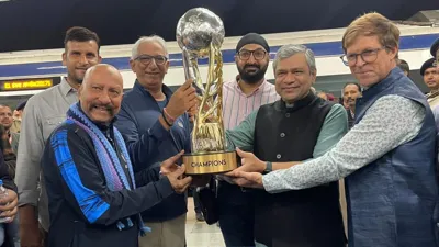 Legend League Cricket Trophy Tour Commences from Bhopal