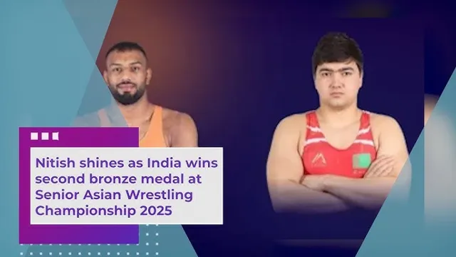 India Shines at 2025 Senior Asian Wrestling Championship with 10 Medals