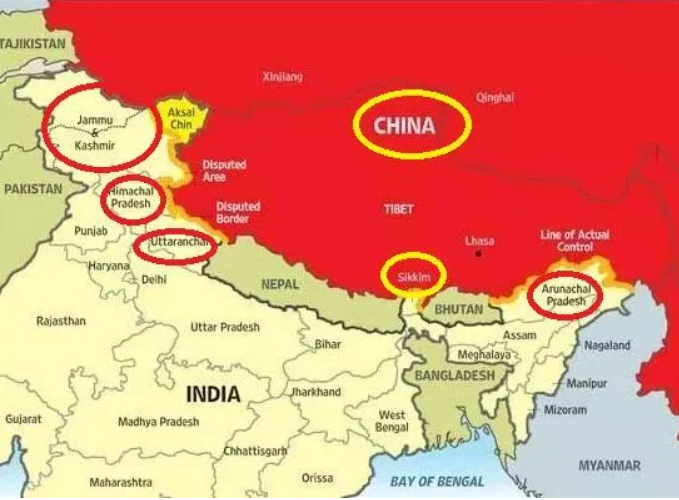 China doubles down on new map