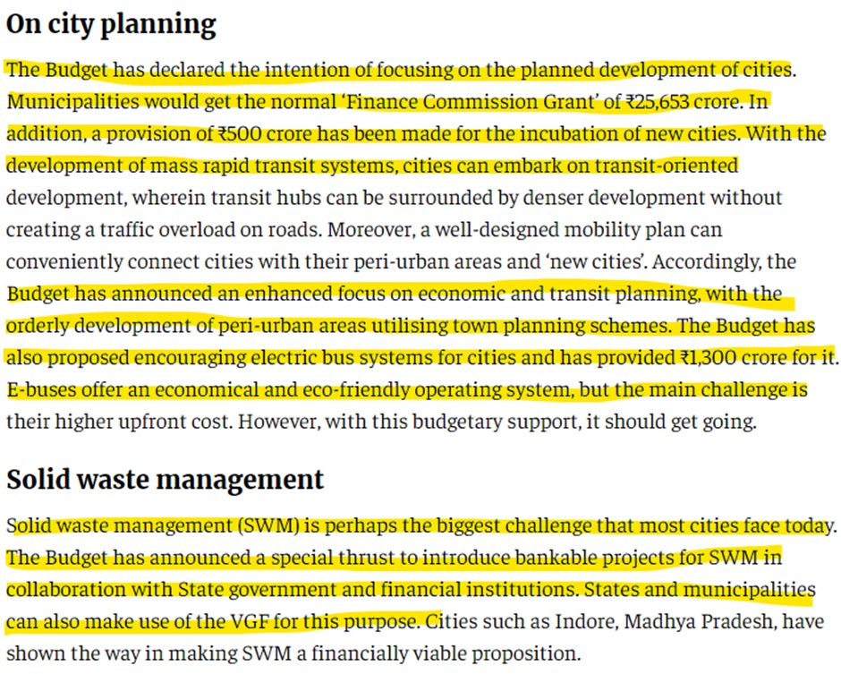An outlining of urban transformation strategies