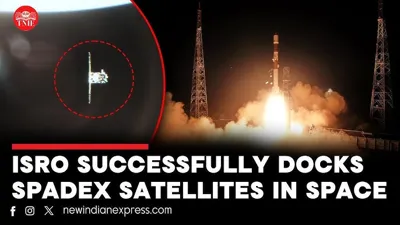 ISRO Achieves Satellite Docking Milestone with SpaDeX Mission